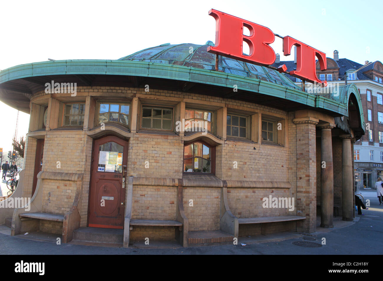 BT house Trianglen, Østerbro district in Copenhagen Stock Photo - Alamy