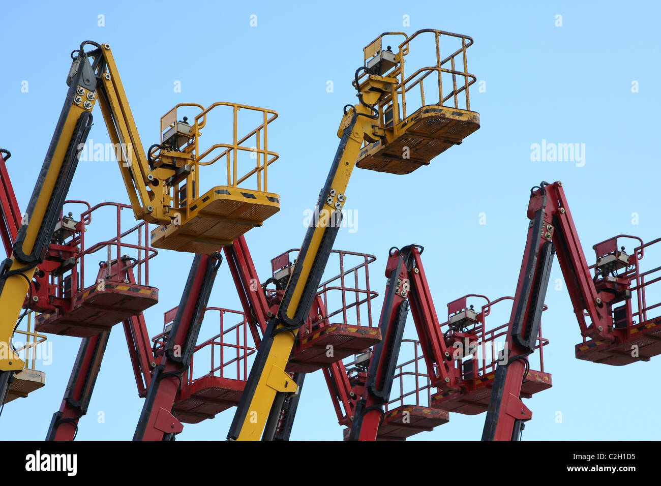 Cherry pickers hi-res stock photography and images - Alamy