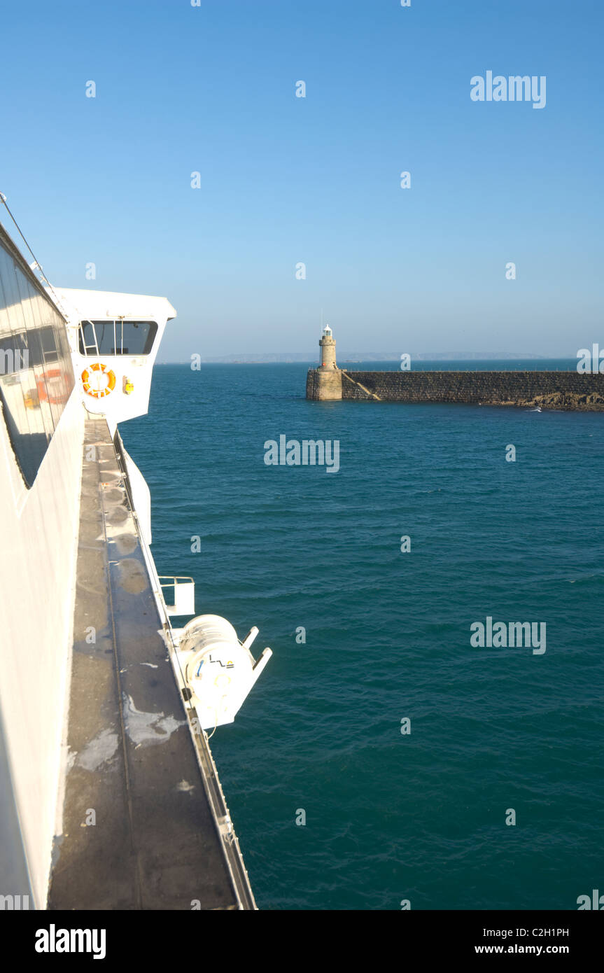 Guernsey lighthouse lighthouse hi-res stock photography and images - Alamy