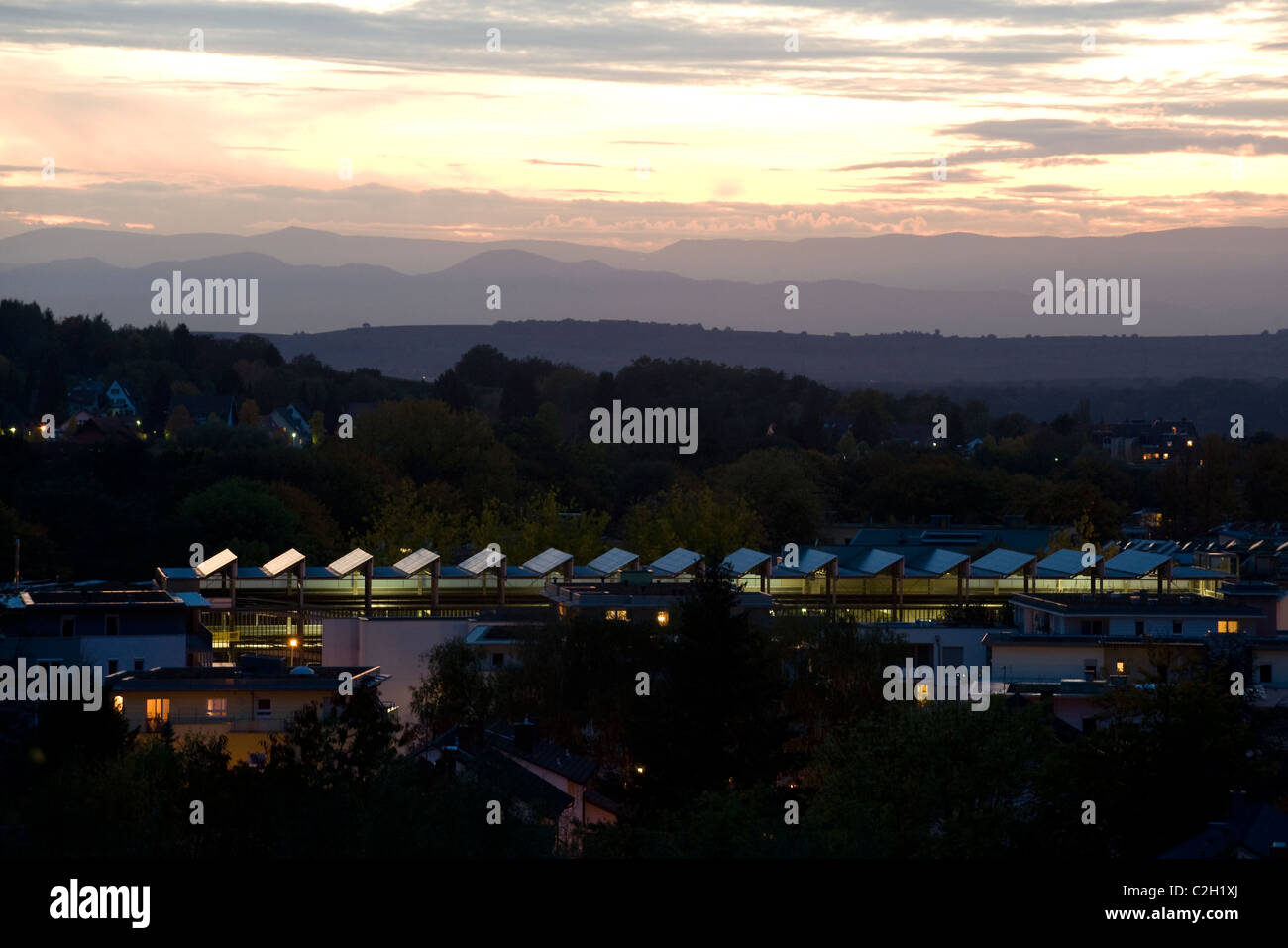 Solar village in the Vauban district, Freiburg, Germany Stock Photo - Alamy