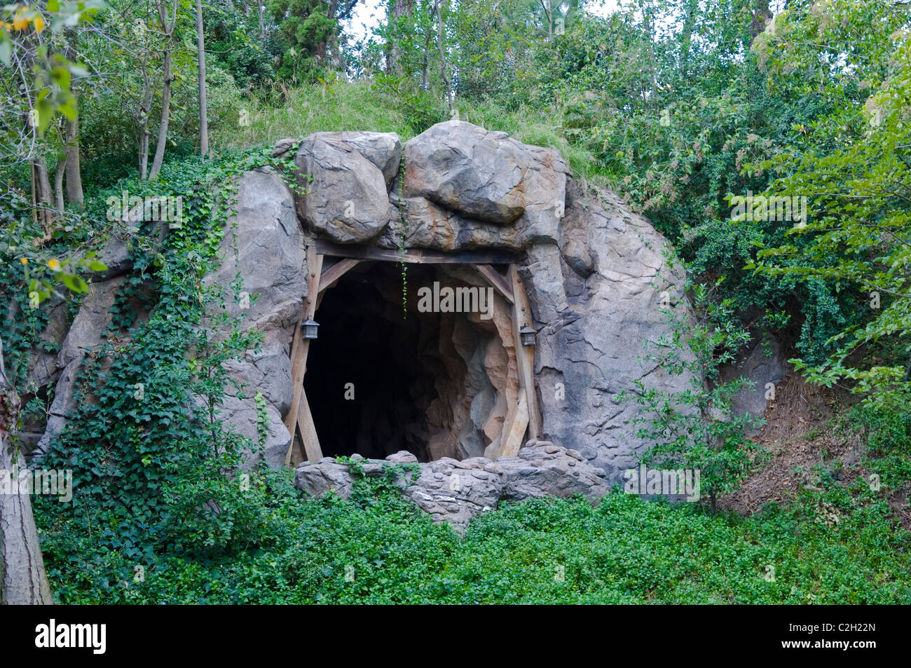 Cave, Disneyland, California Stock Photo - Alamy
