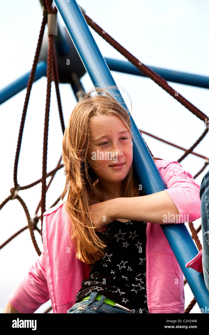 Young teenager in pensive mood Scotland UK Stock Photo - Alamy