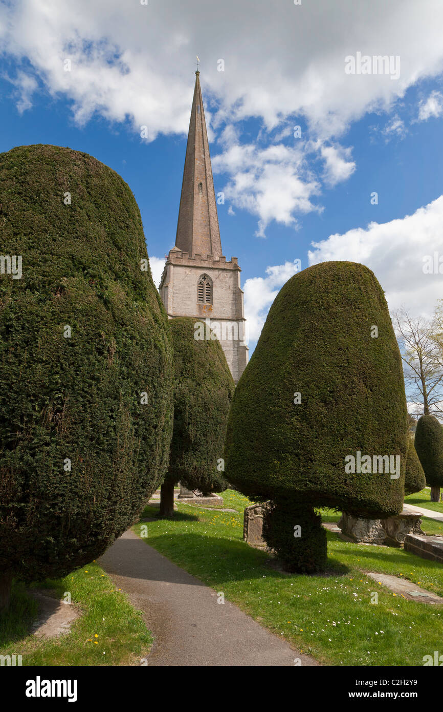Yew church hi-res stock photography and images - Alamy
