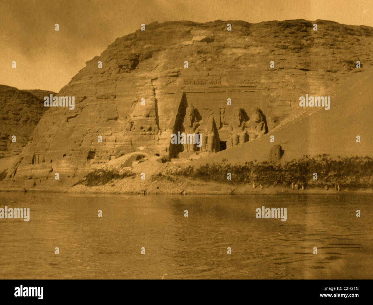 Throned kings. Egypt Stock Photo - Alamy