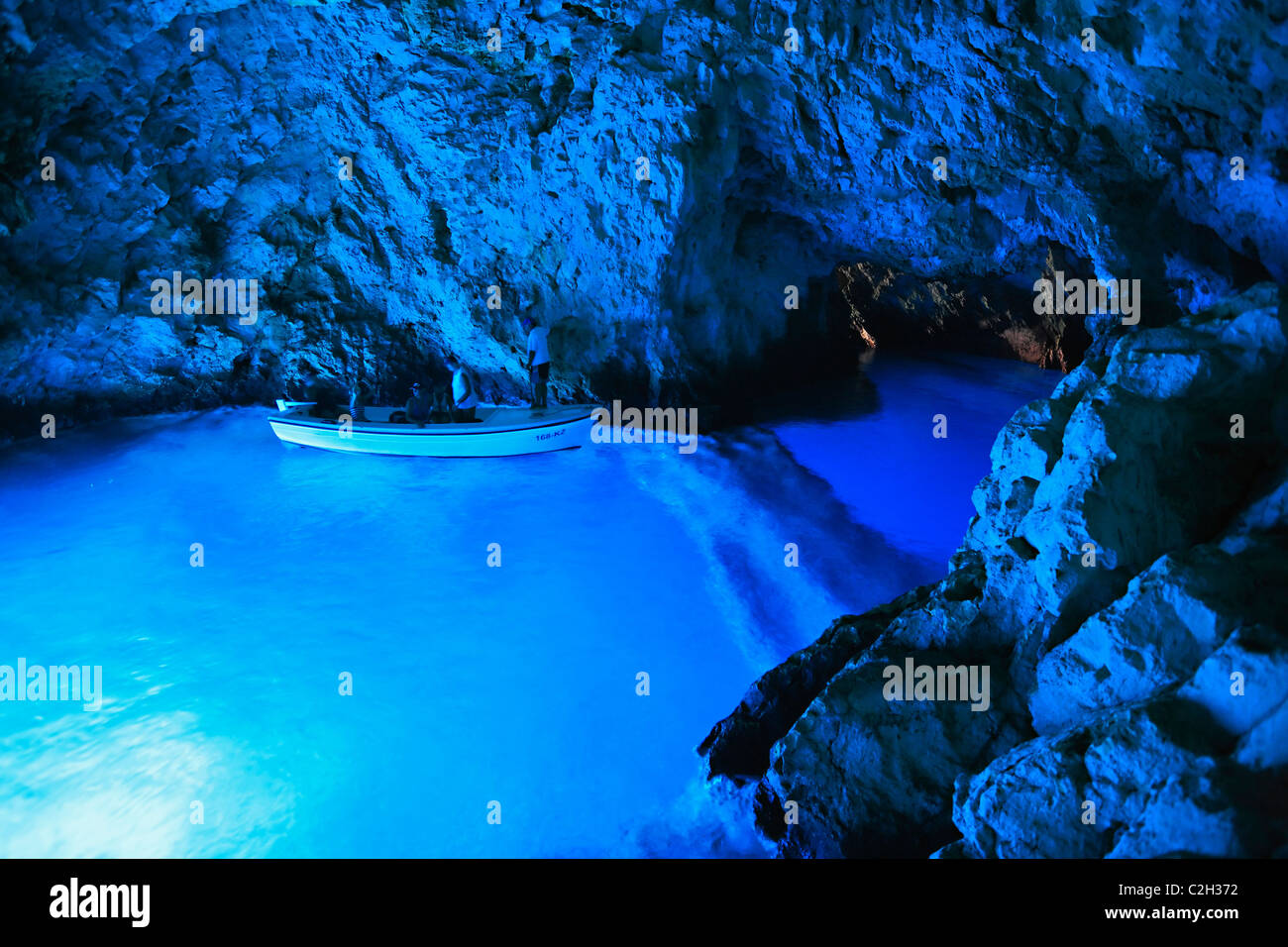 Blue Cave Croatia Stock Photos & Blue Cave Croatia Stock Images - Alamy
