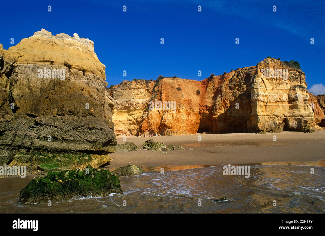 Praia Da Rocha Algarve Portugal Stock Photo - Alamy