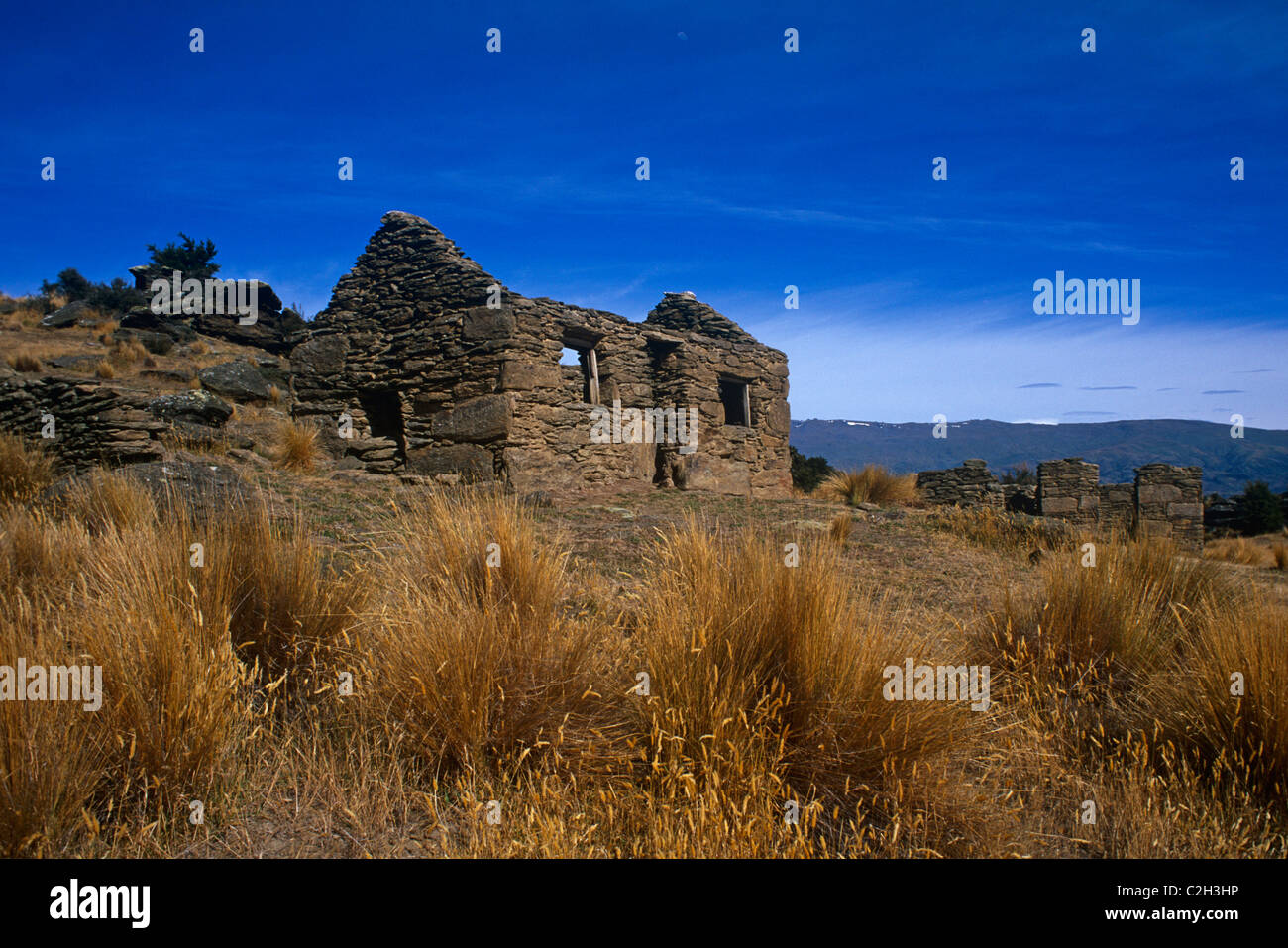 Bendigo South Island New Zealand Stock Photo - Alamy