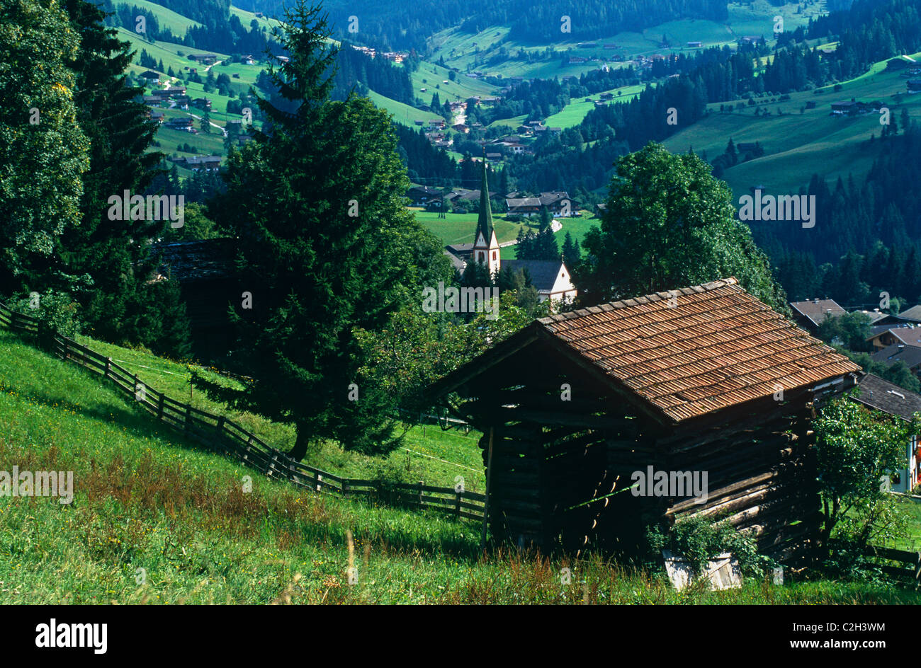 Alpbach Austria Stock Photo - Alamy