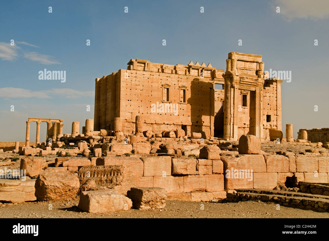 Temple of Bel 2 Cent Roman Palmyra Syria Syrian Museum Stock Photo - Alamy