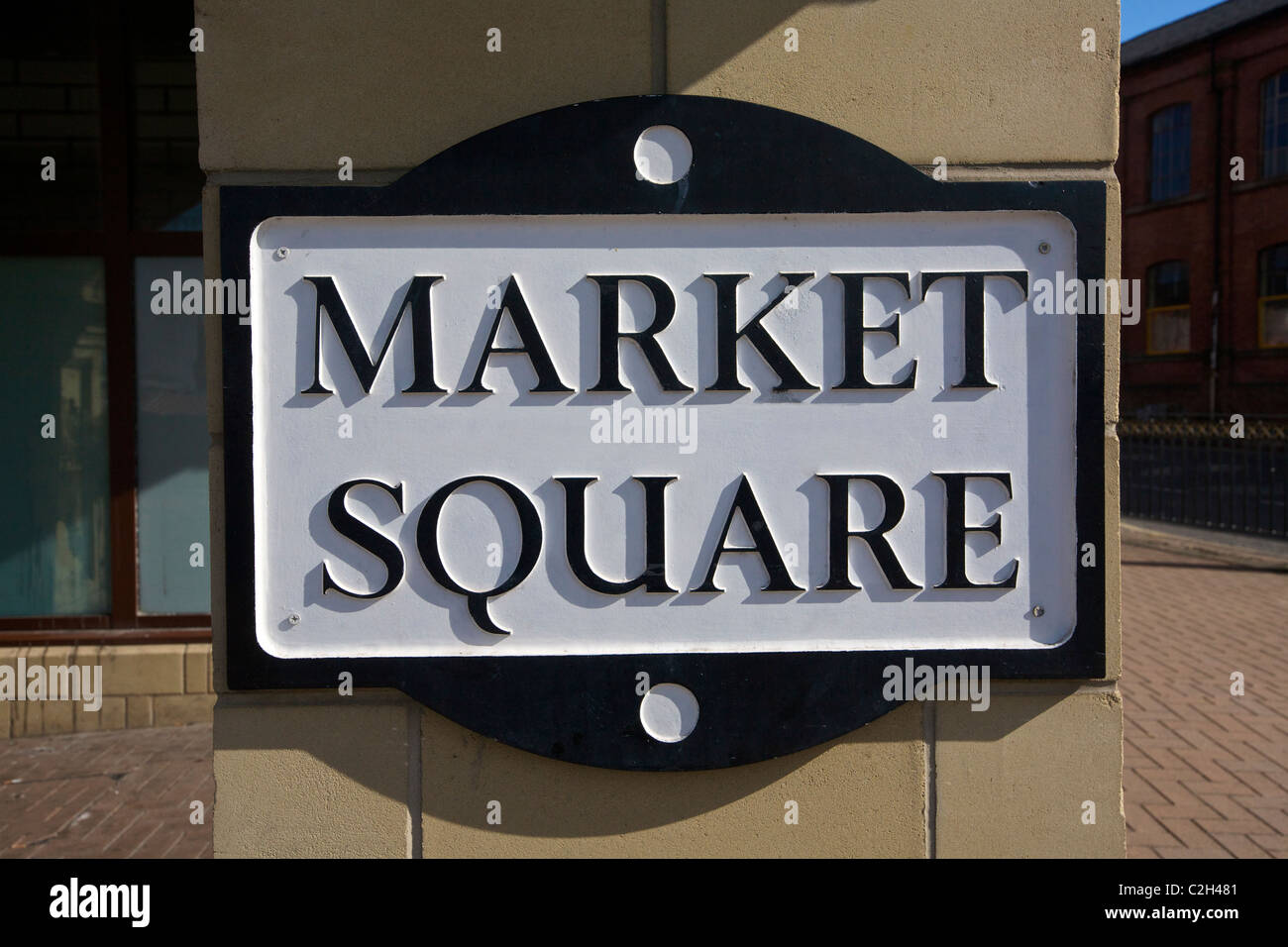 Market Square Wolverhampton West Midlands England UK Stock Photo - Alamy
