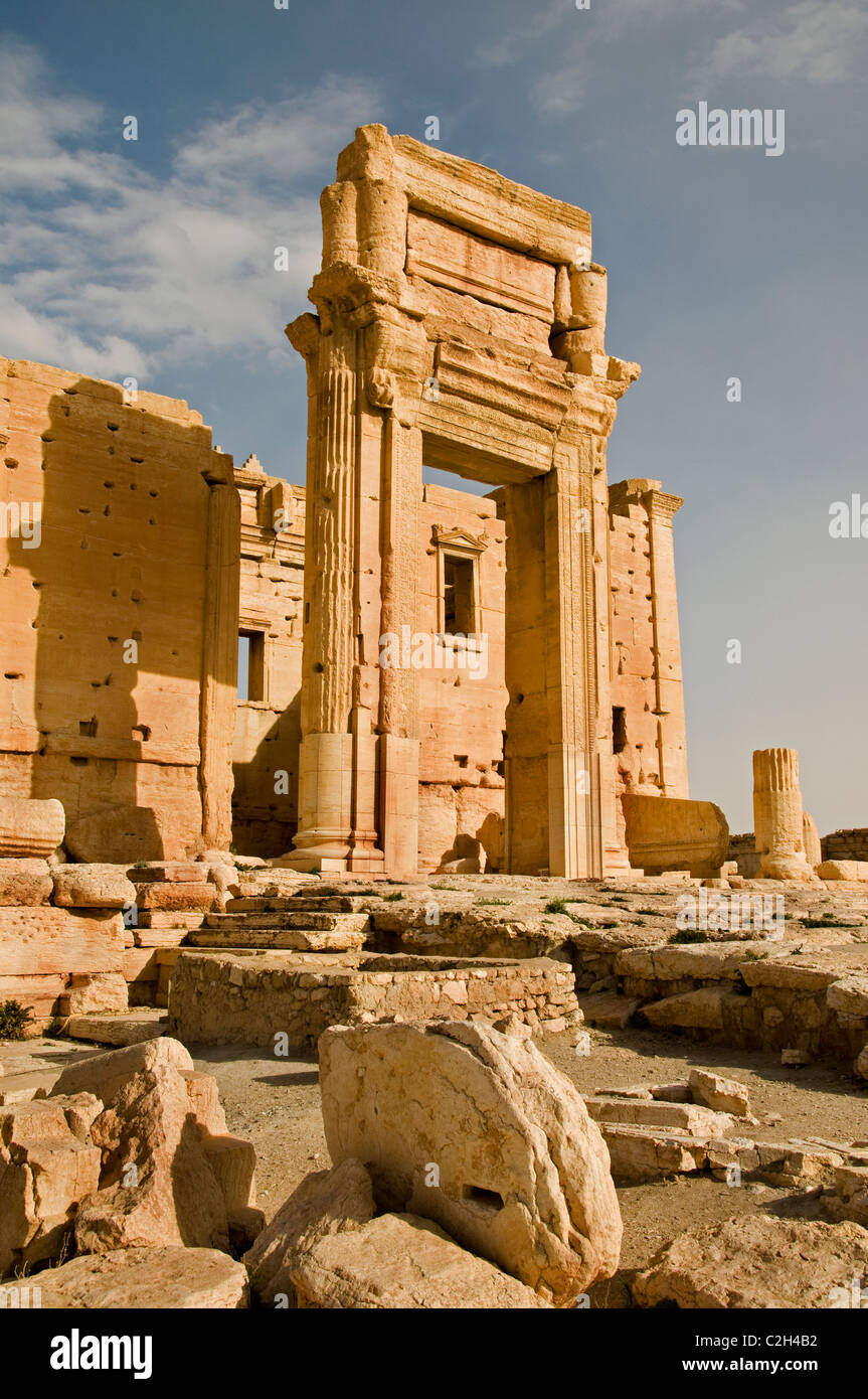 Temple of Bel 2 Cent Roman Palmyra Syria Syrian Museum Stock Photo - Alamy