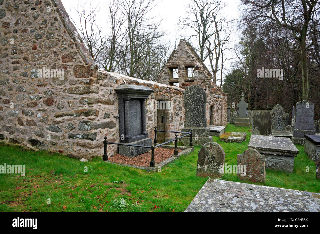 Midmar Old Kirk at Midmar, Aberdeenshire, Scotland, United Kingdom ...