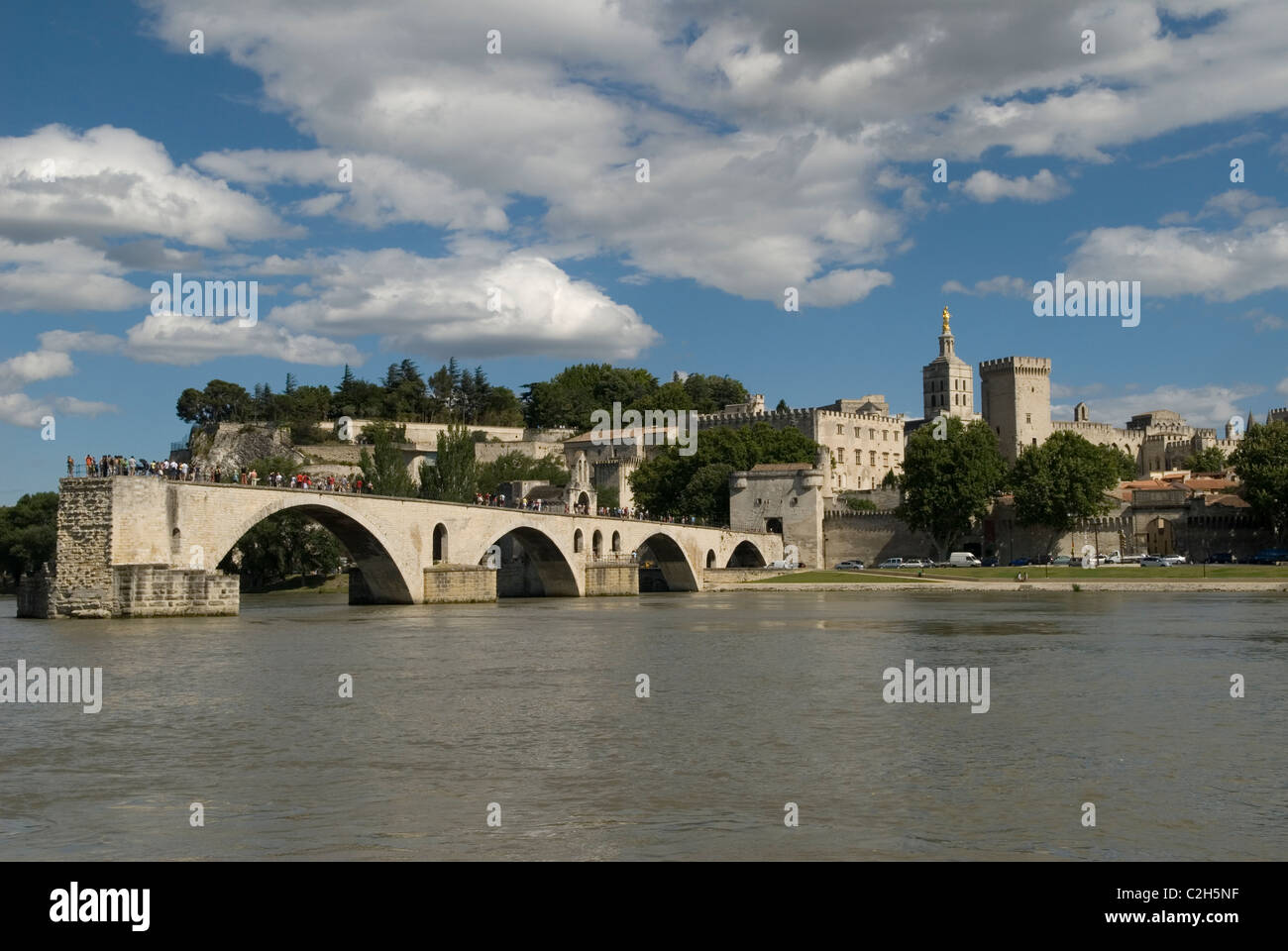 Avignon Provence France Stock Photo - Alamy