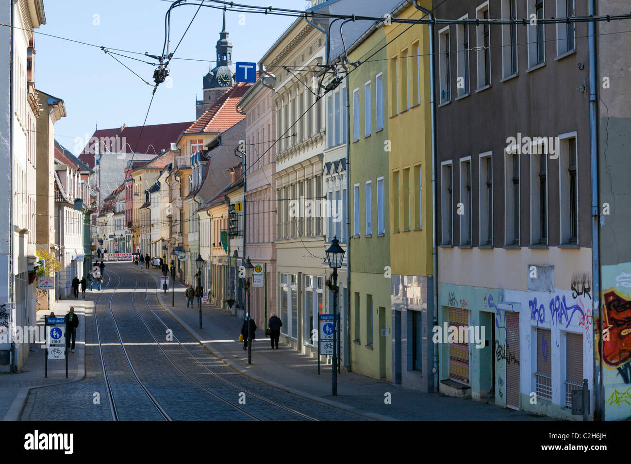Hauptstrasse, Brandenburg an der Havel, Germany Stock Photo - Alamy