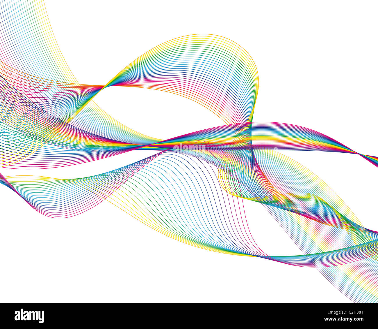 Colourful lines background for design use. Vector illustration Stock ...