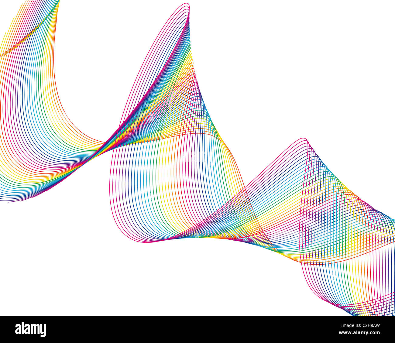 Colourful lines background for design use. Vector illustration Stock ...
