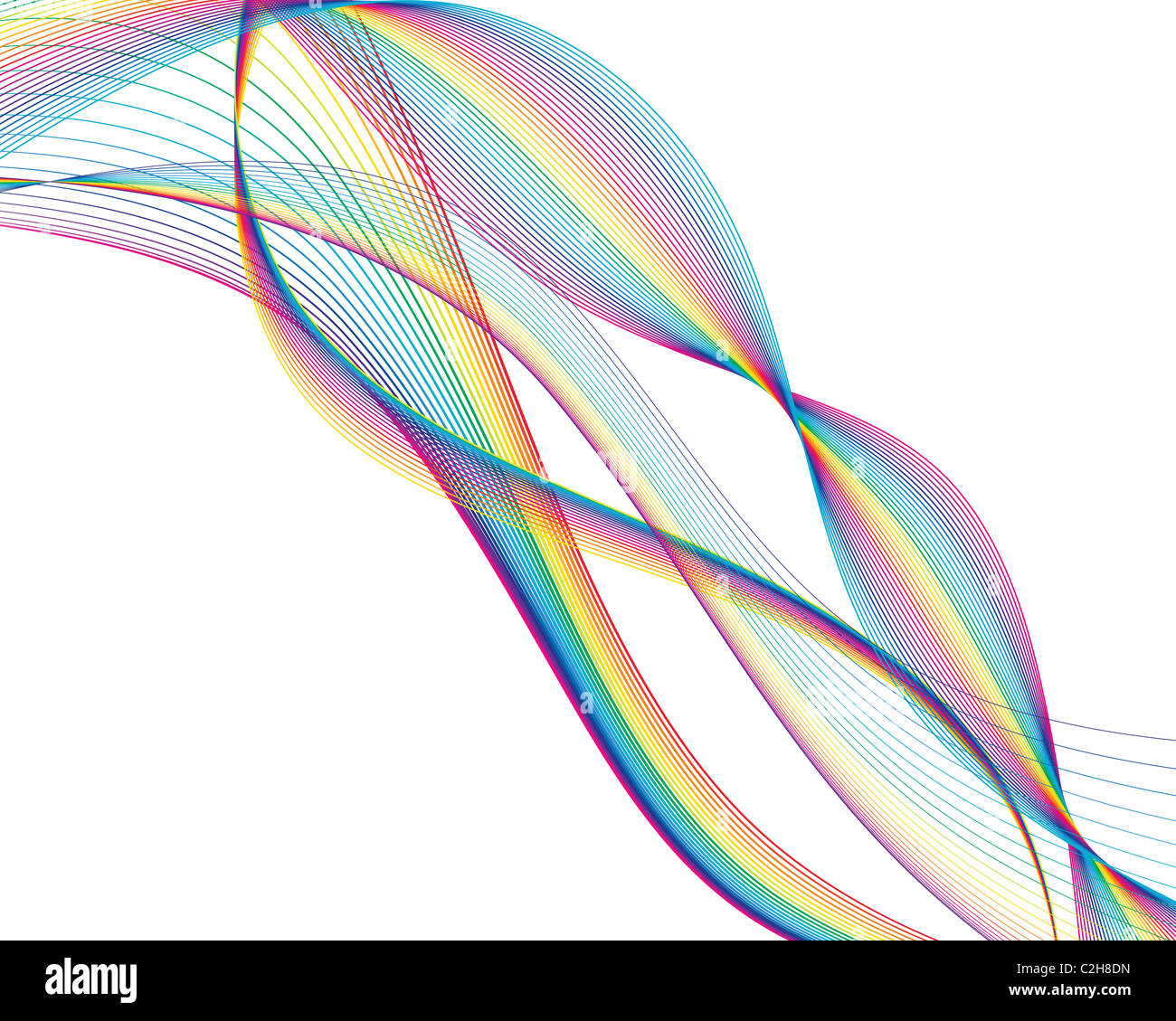 Colourful lines background for design use. Vector illustration Stock ...