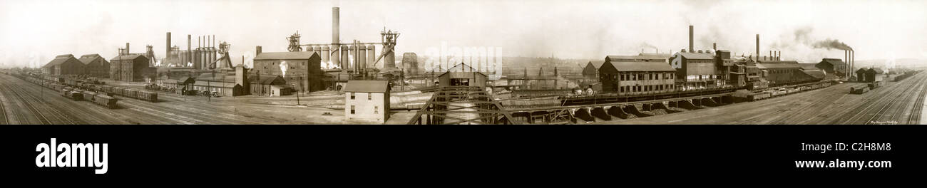 Ohio Works of the Carnegie Steel Co., Youngstown, OH Stock Photo - Alamy