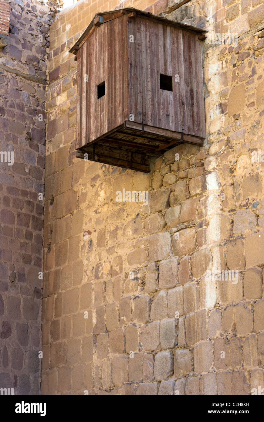 Old elevator in st. Catherine Monastery - - Sinai Mountains - Sinai ...