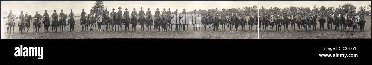Troop "A", Michigan State Troops Stock Photo - Alamy