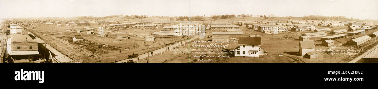 88th Division, National Army, Camp Dodge Stock Photo - Alamy