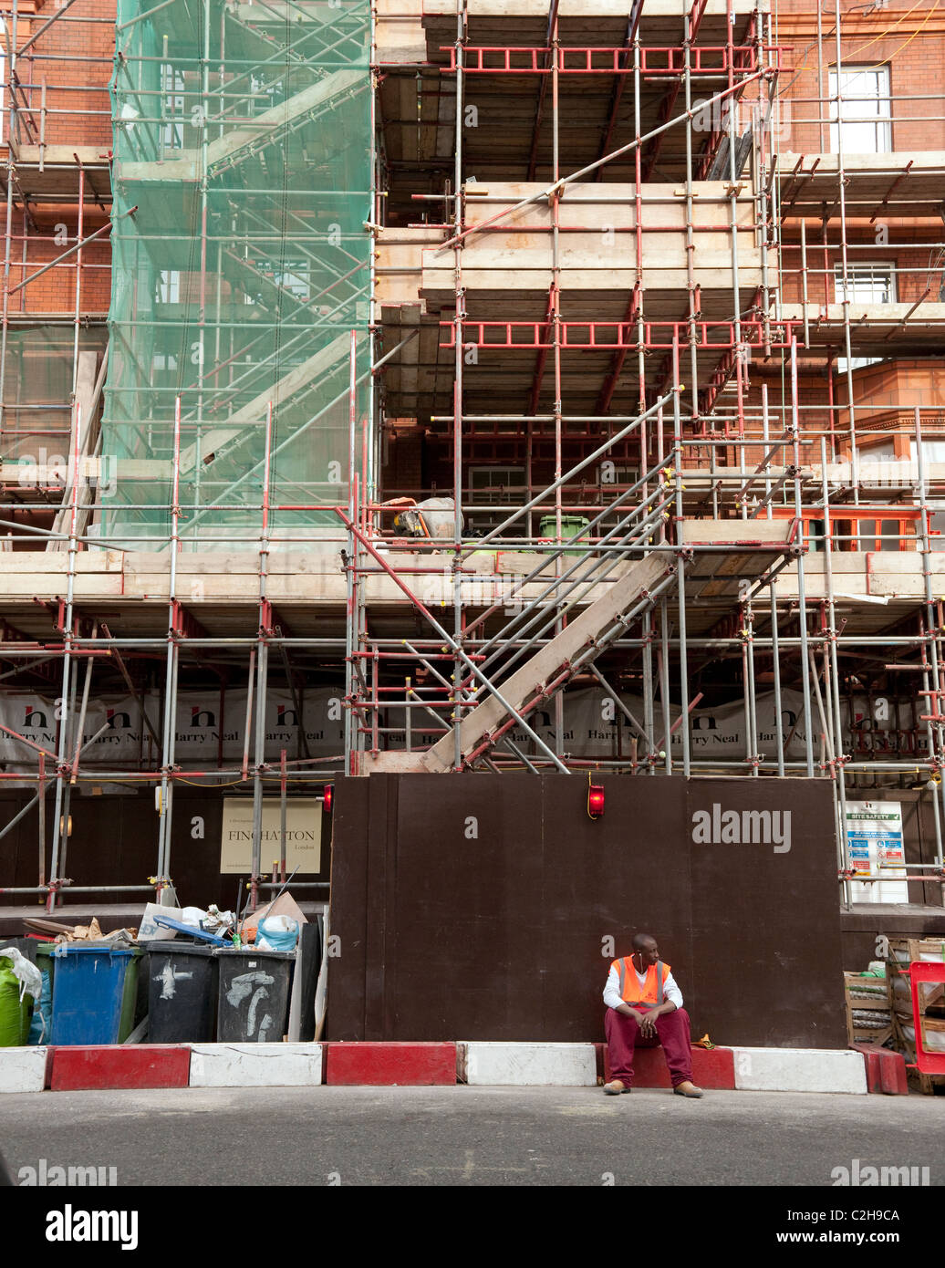 London scaffolding residential hi-res stock photography and images - Alamy