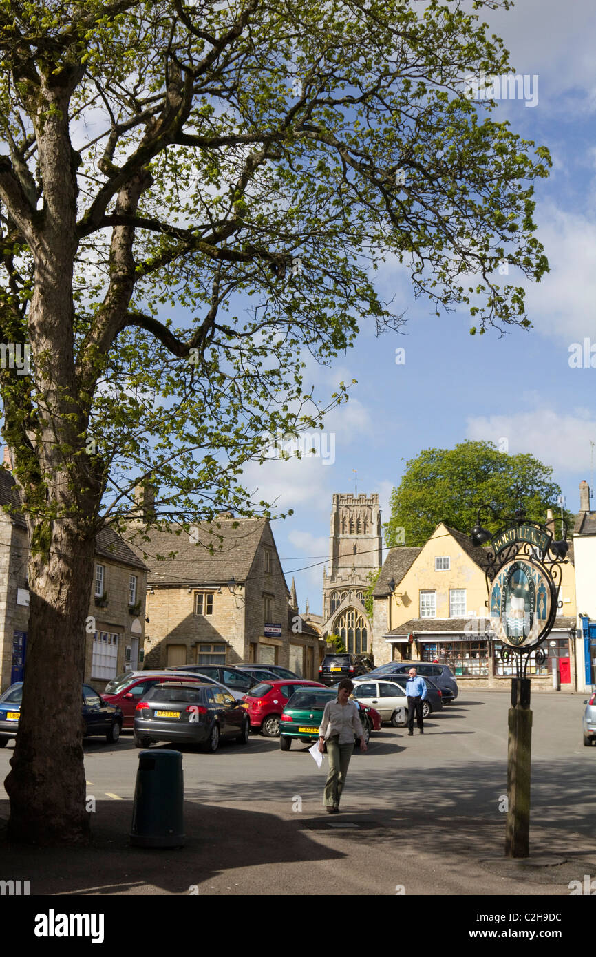 Northleach village cotswolds hi-res stock photography and images - Alamy