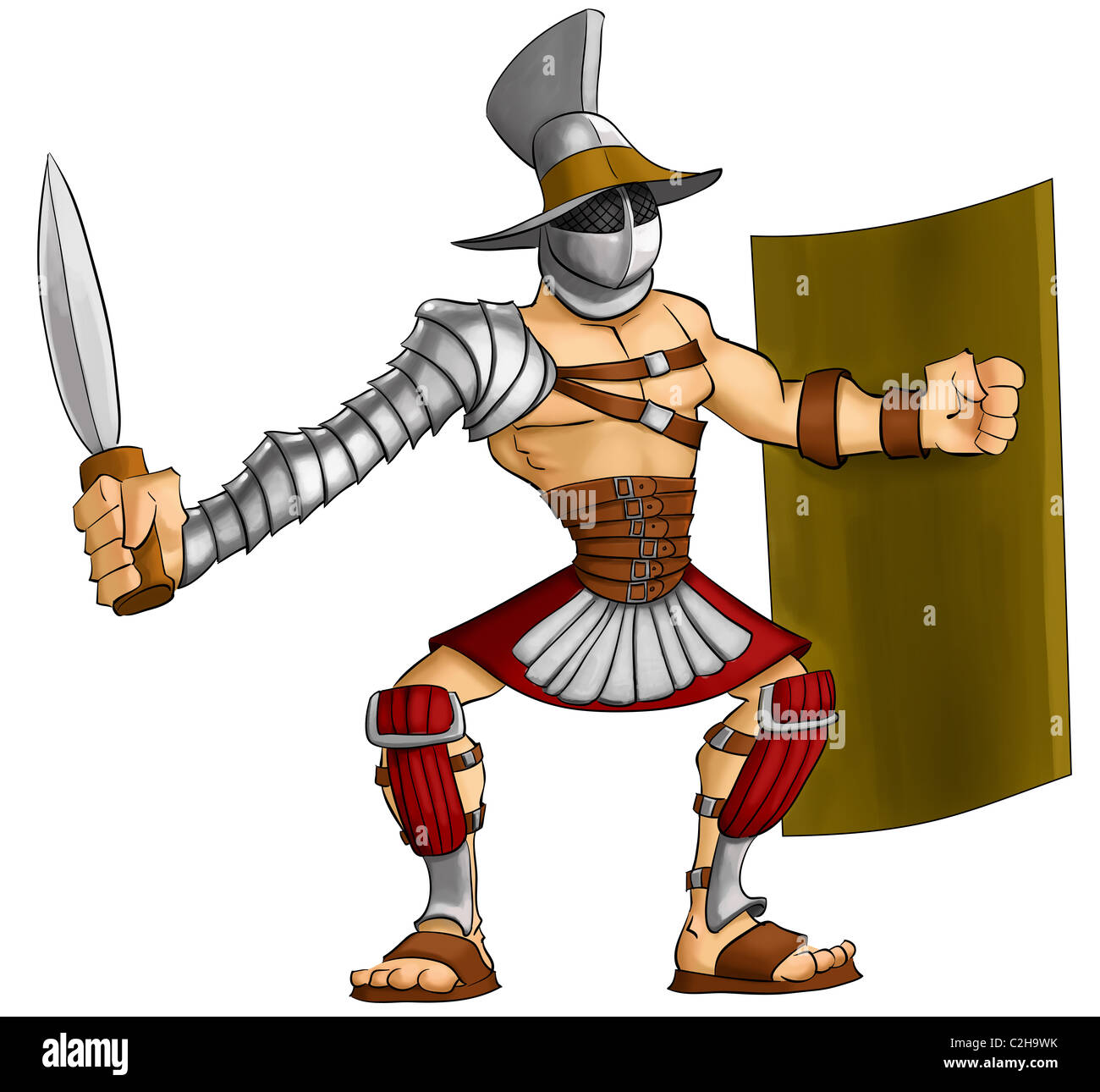 Gladiator Shield Stock Photos & Gladiator Shield Stock Images - Alamy