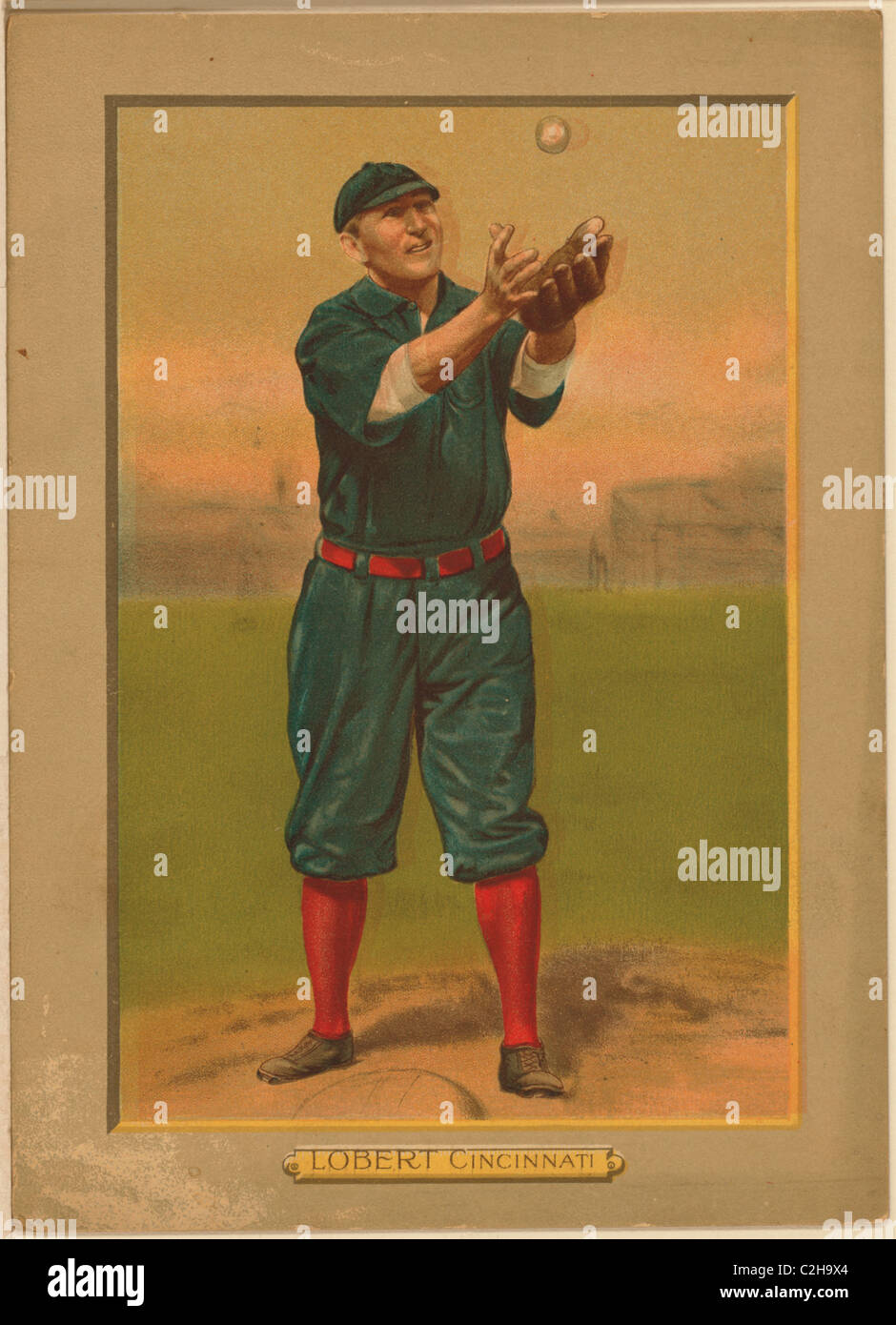 Hans Lobert, Cincinnati Reds Stock Photo - Alamy