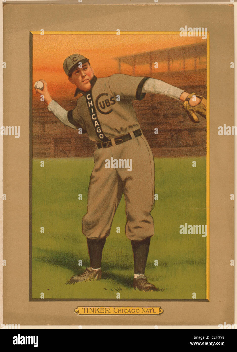 Joe Tinker, Chicago Cubs Stock Photo - Alamy