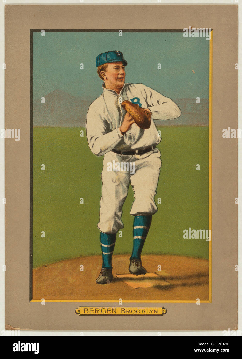 Bill Bergen, Brooklyn Dodgers Stock Photo - Alamy
