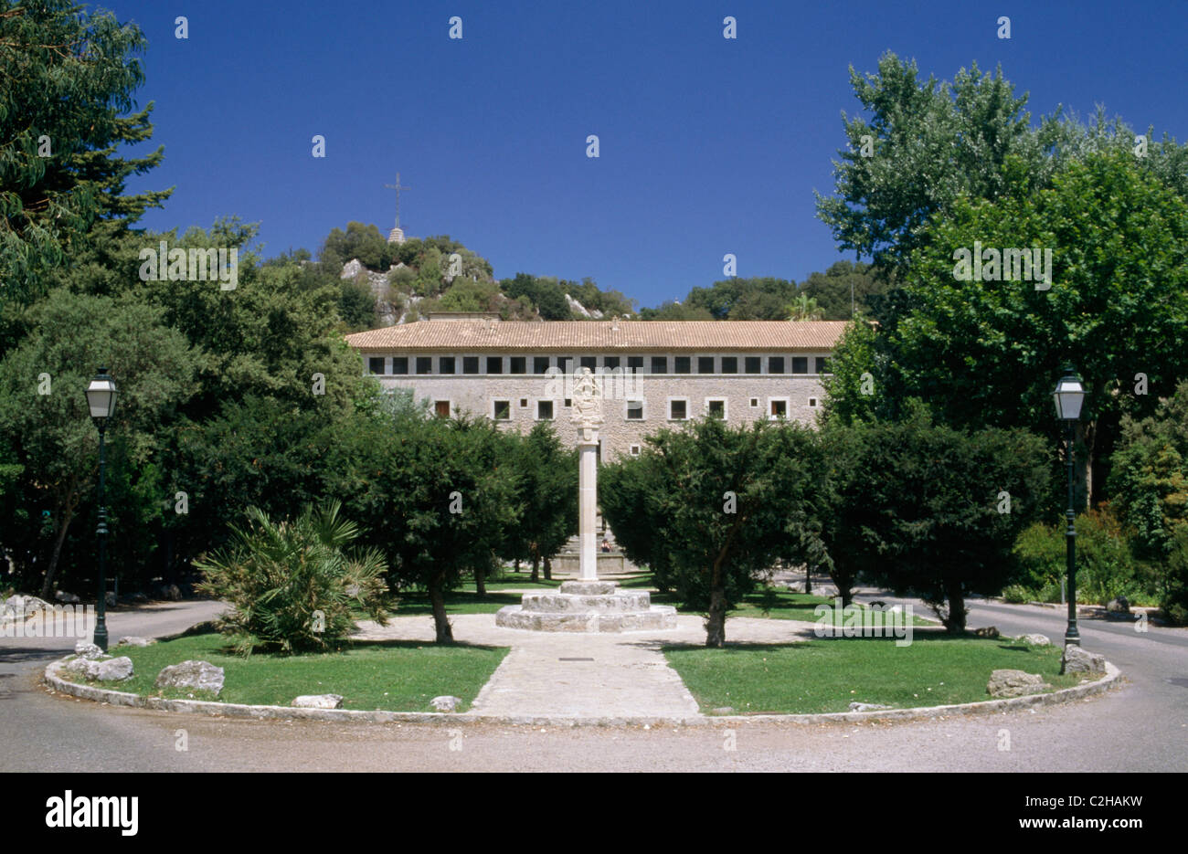 Lluc Monastery Mallorca/ Majorca Spain Stock Photo - Alamy
