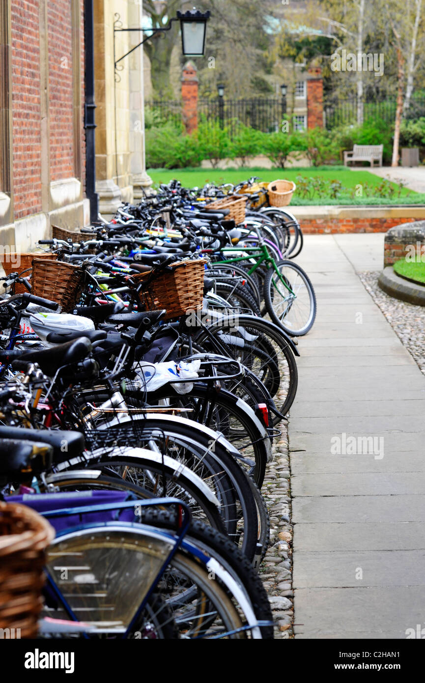 Bicycles in Cambridge, England Stock Photo - Alamy