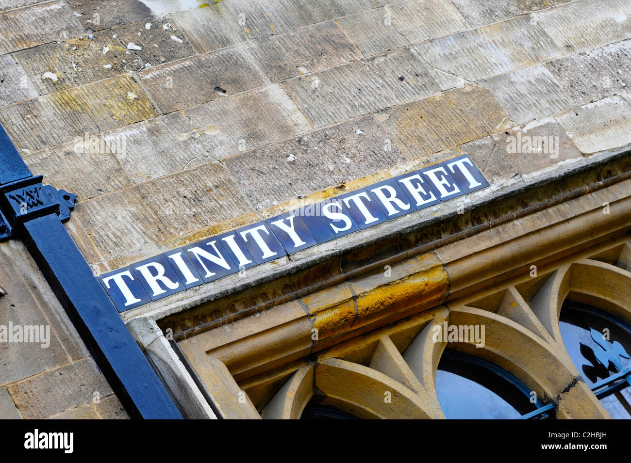 Trinity Street sign in Cambridge Stock Photo - Alamy