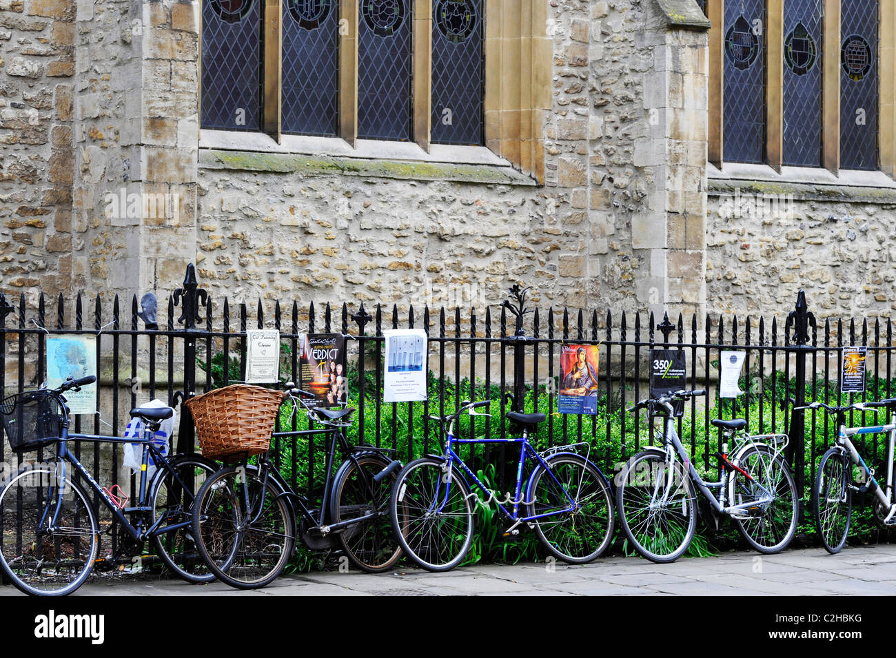 Bicycles in Cambridge, England Stock Photo - Alamy
