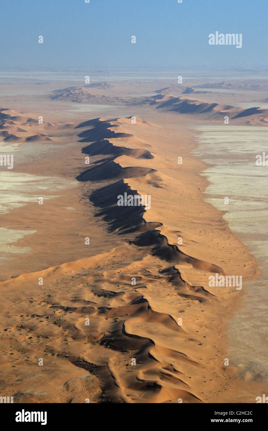 Aerial view of the Namib Desert near Swakopmund Stock Photo - Alamy