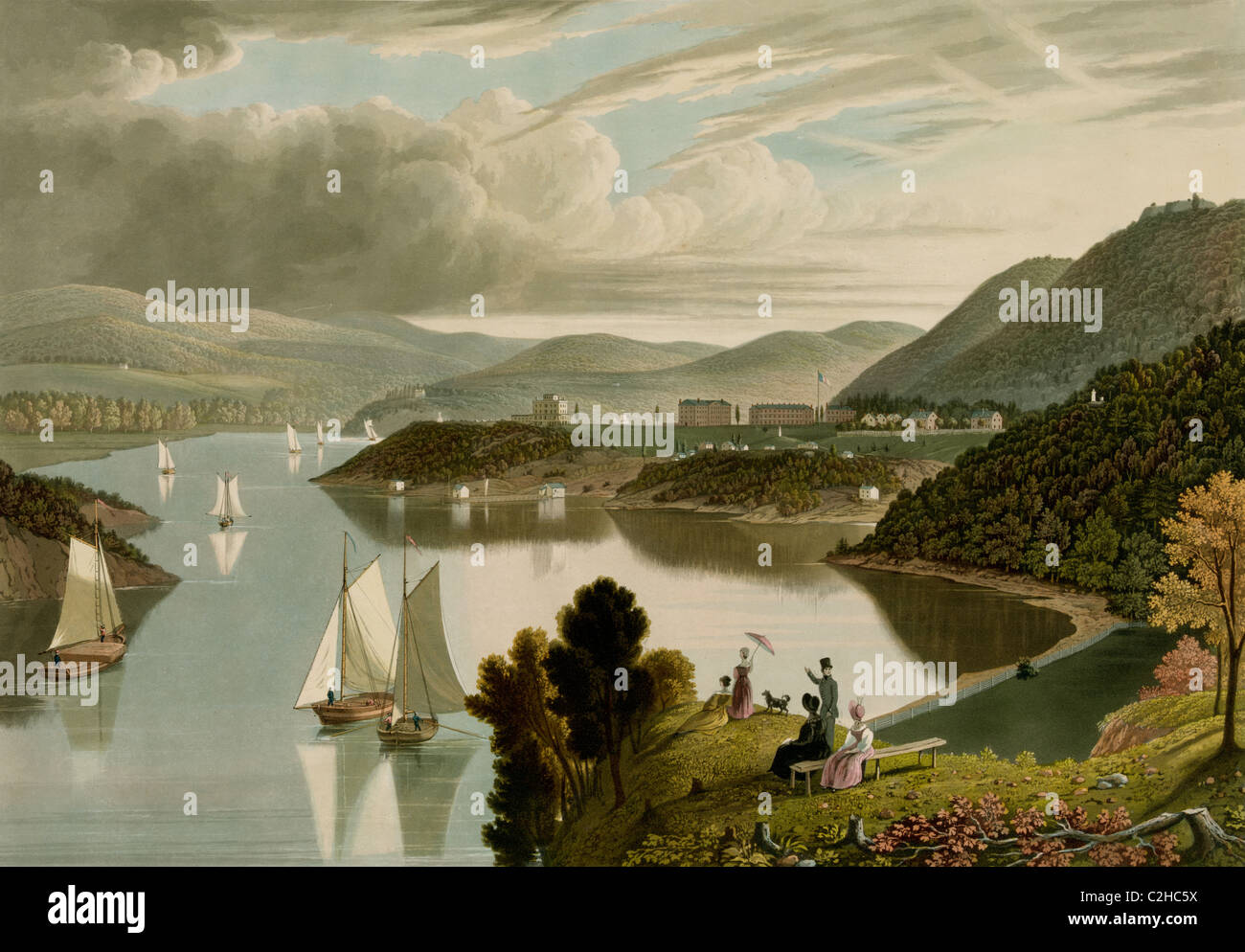 West point and hudson river scenery hi-res stock photography and images ...
