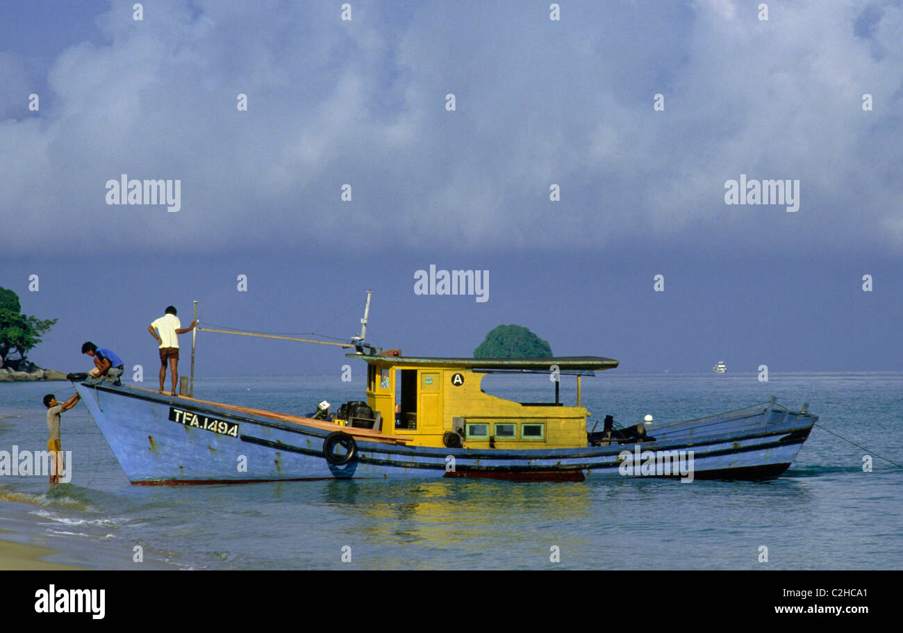 Tekek Beach Tioman Island Malaysia Stock Photo - Alamy