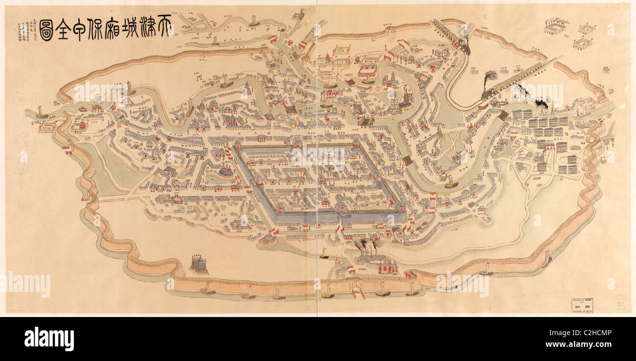 Map Of Tianjin And Shanghai