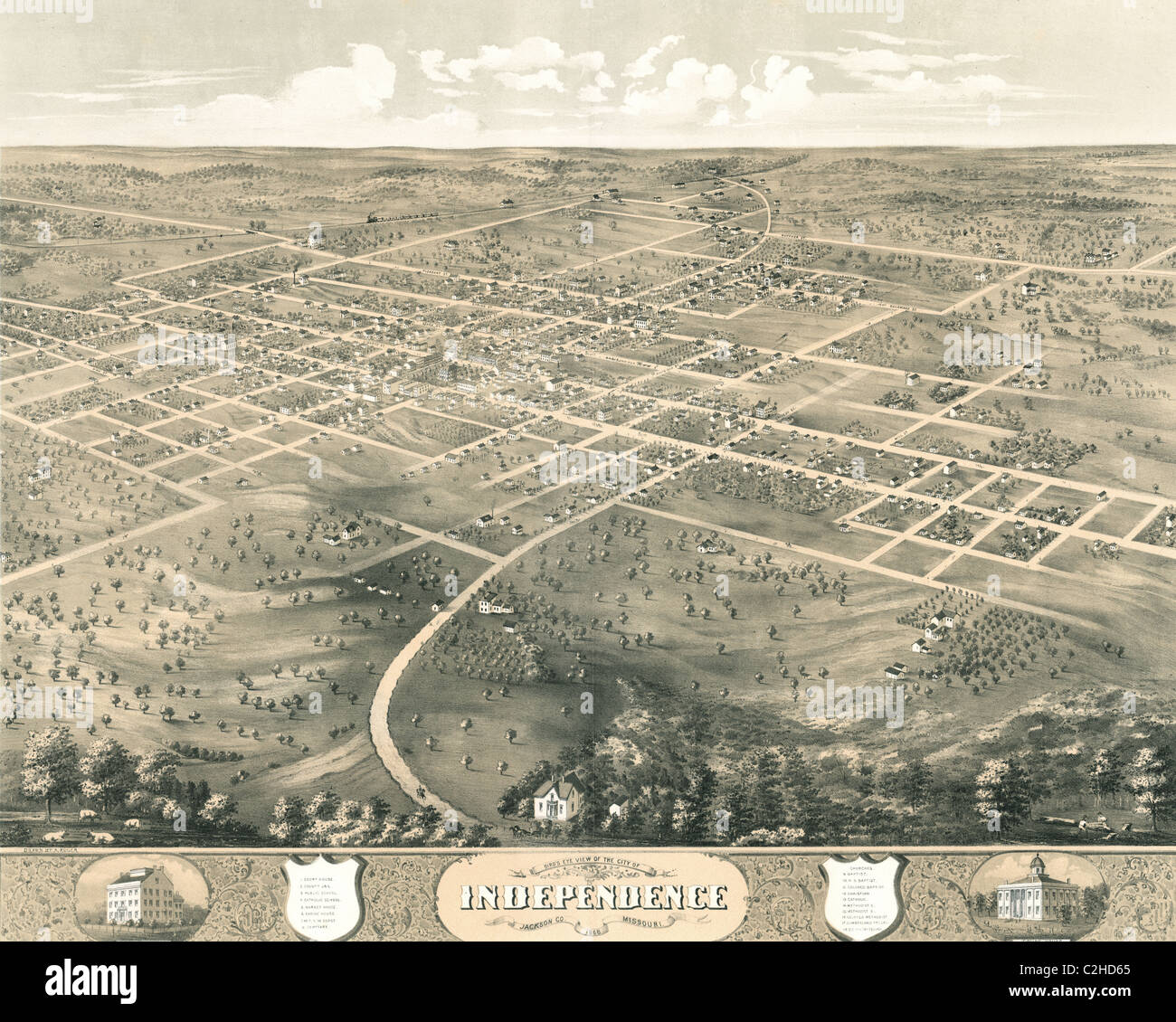 Independence missouri city hi-res stock photography and images - Alamy