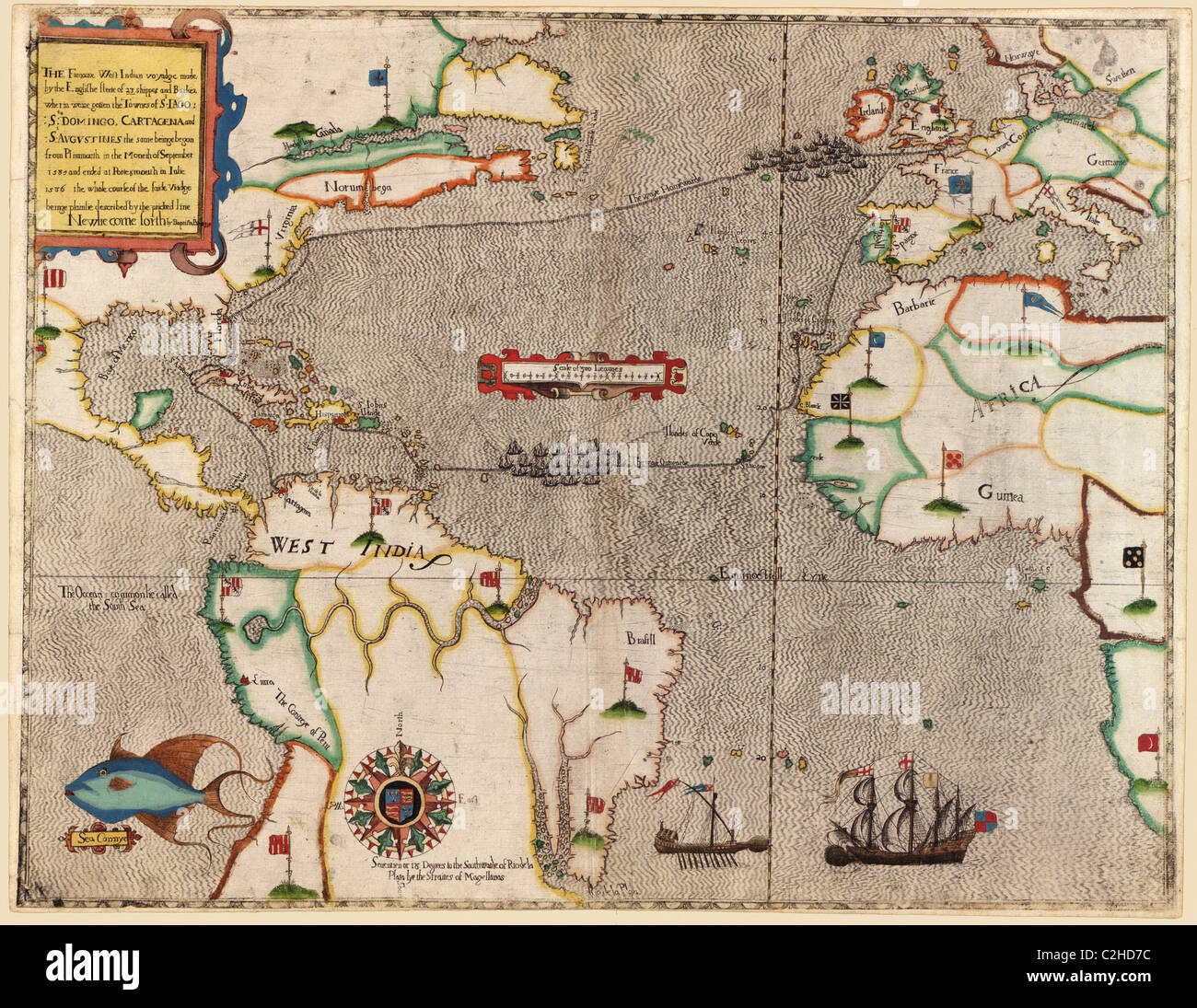 Mapa De Passagem De Drake