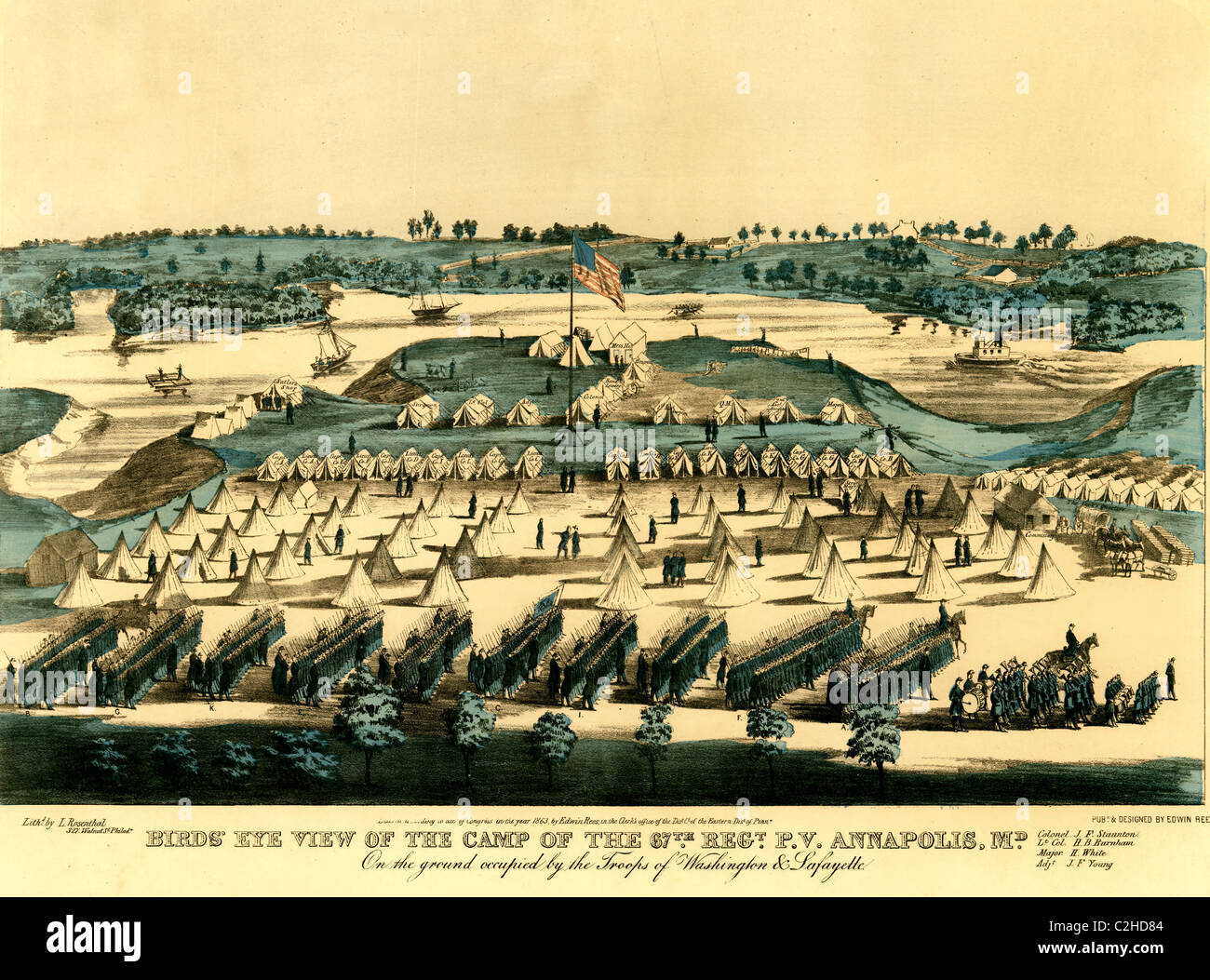 Union Army Flag 1863