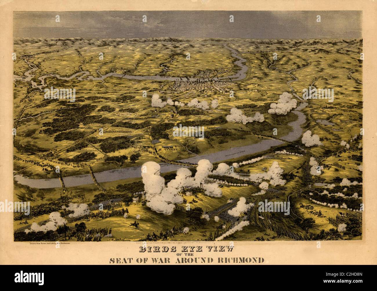 Battle of richmond civil war hi-res stock photography and images - Alamy