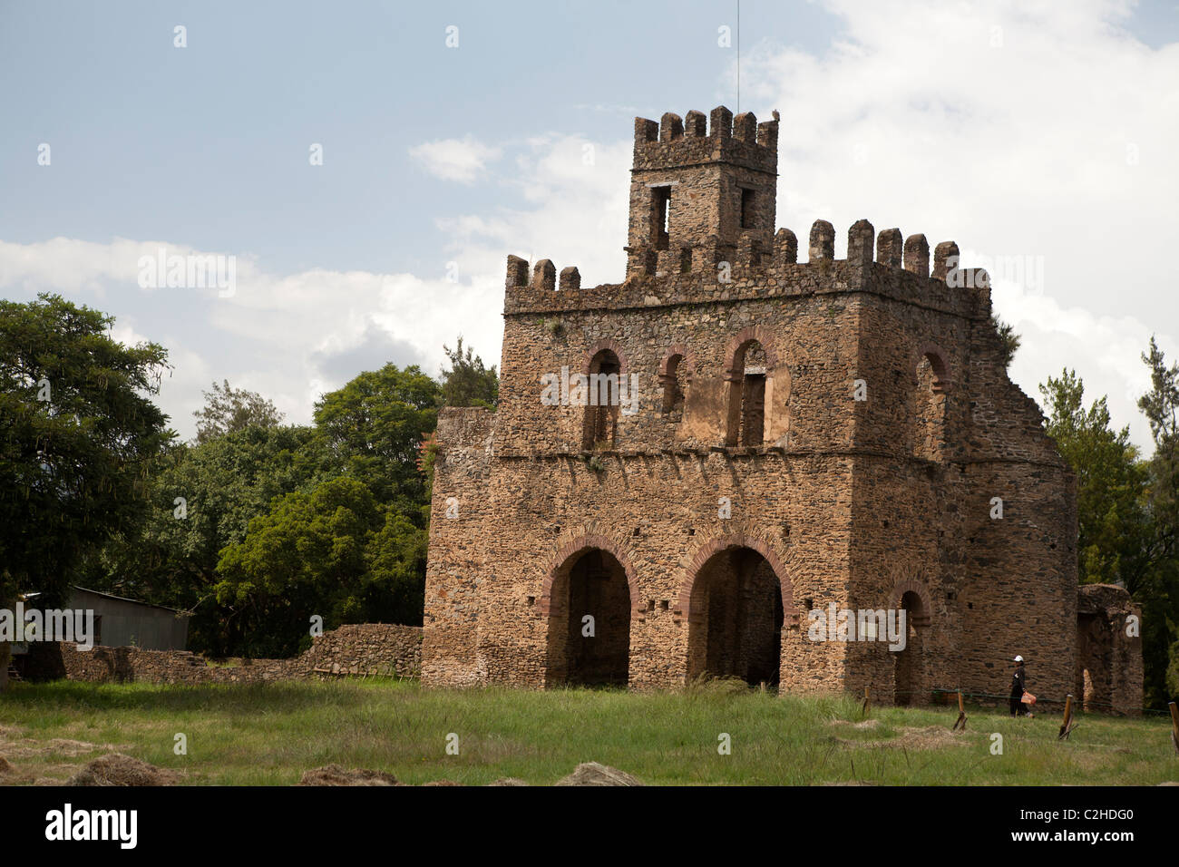 Fasiladas' Archive in the Royal Enclosure at Gonder Stock Photo - Alamy