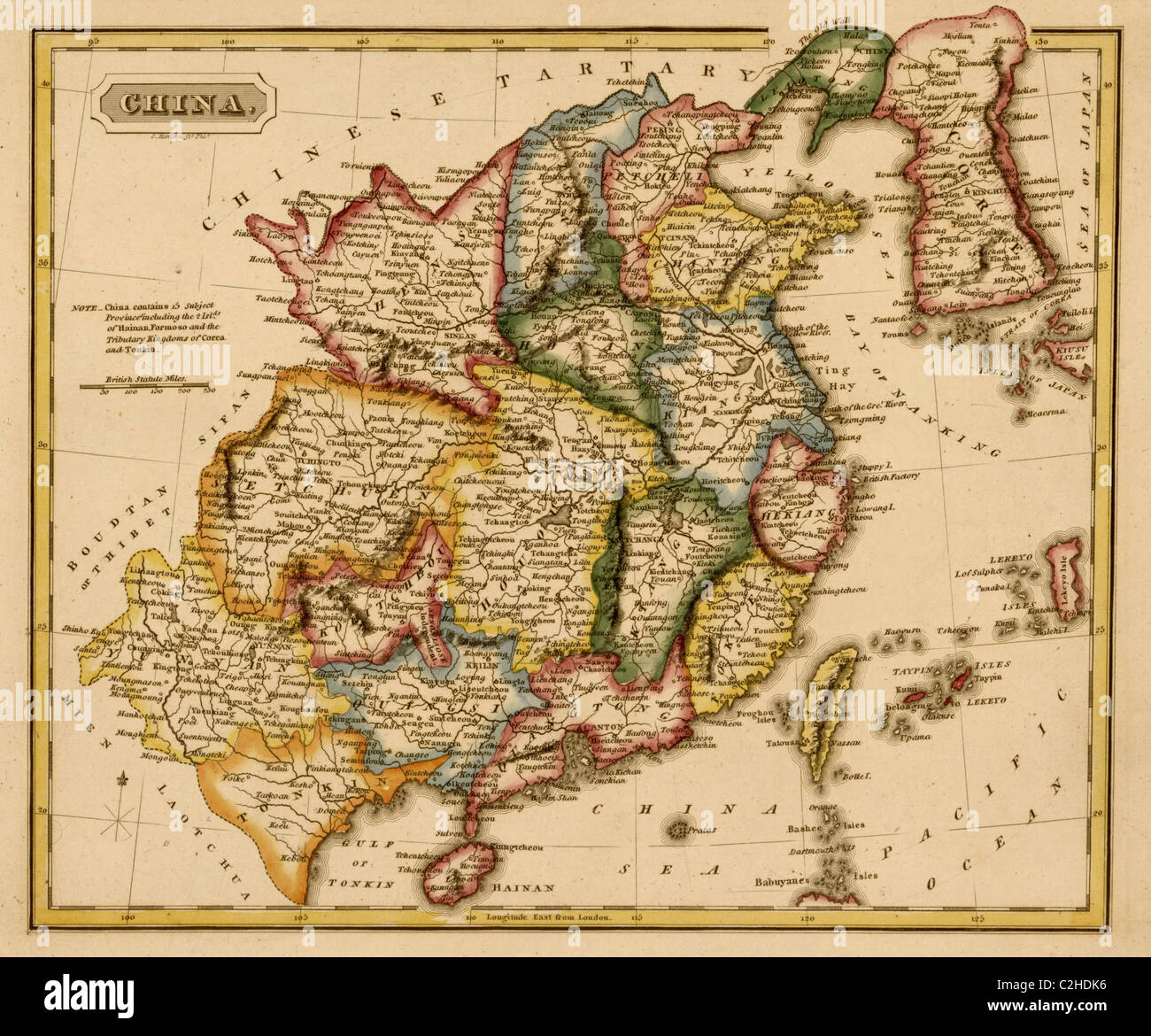 China maps hi-res stock photography and images - Alamy