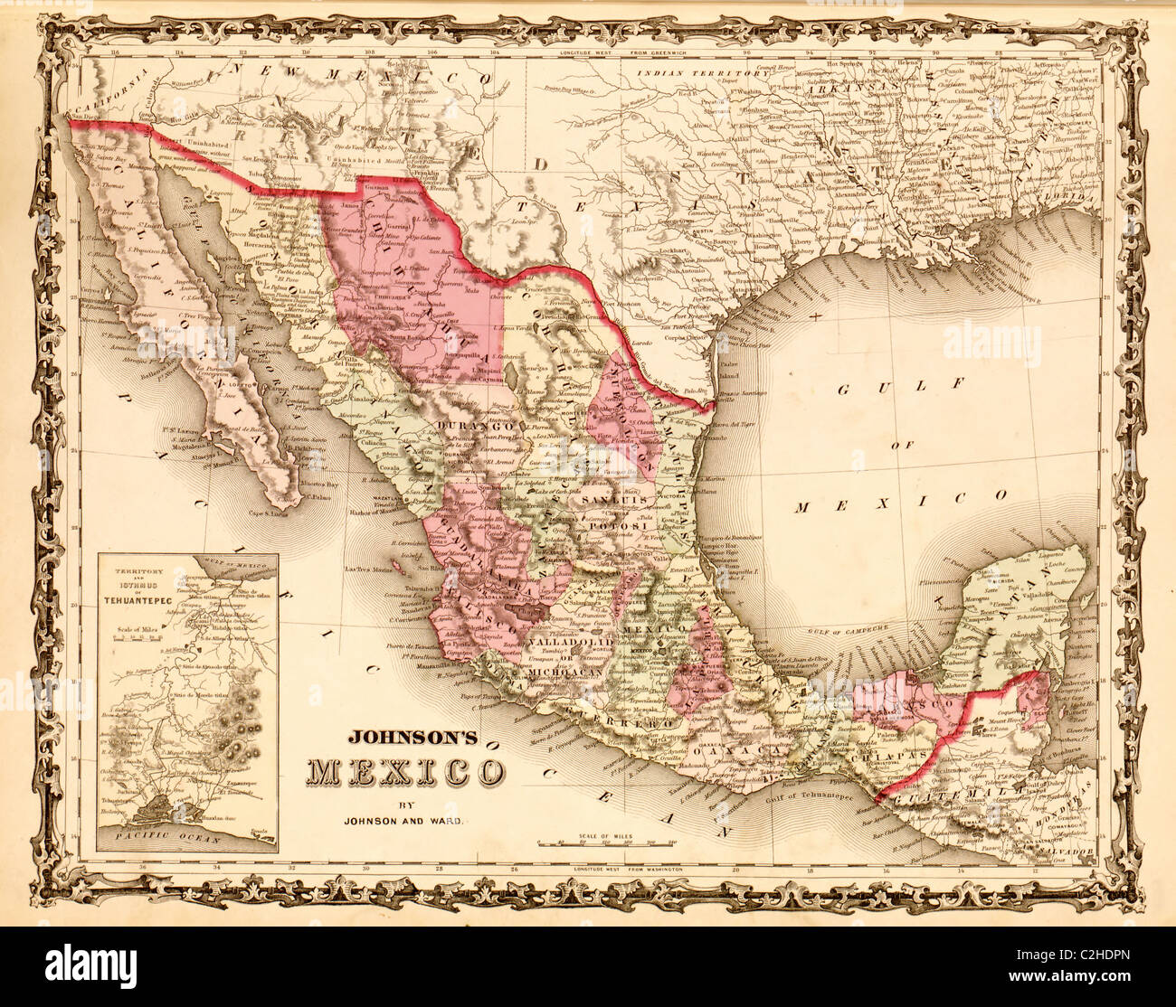 Maps of mexico hi-res stock photography and images - Alamy