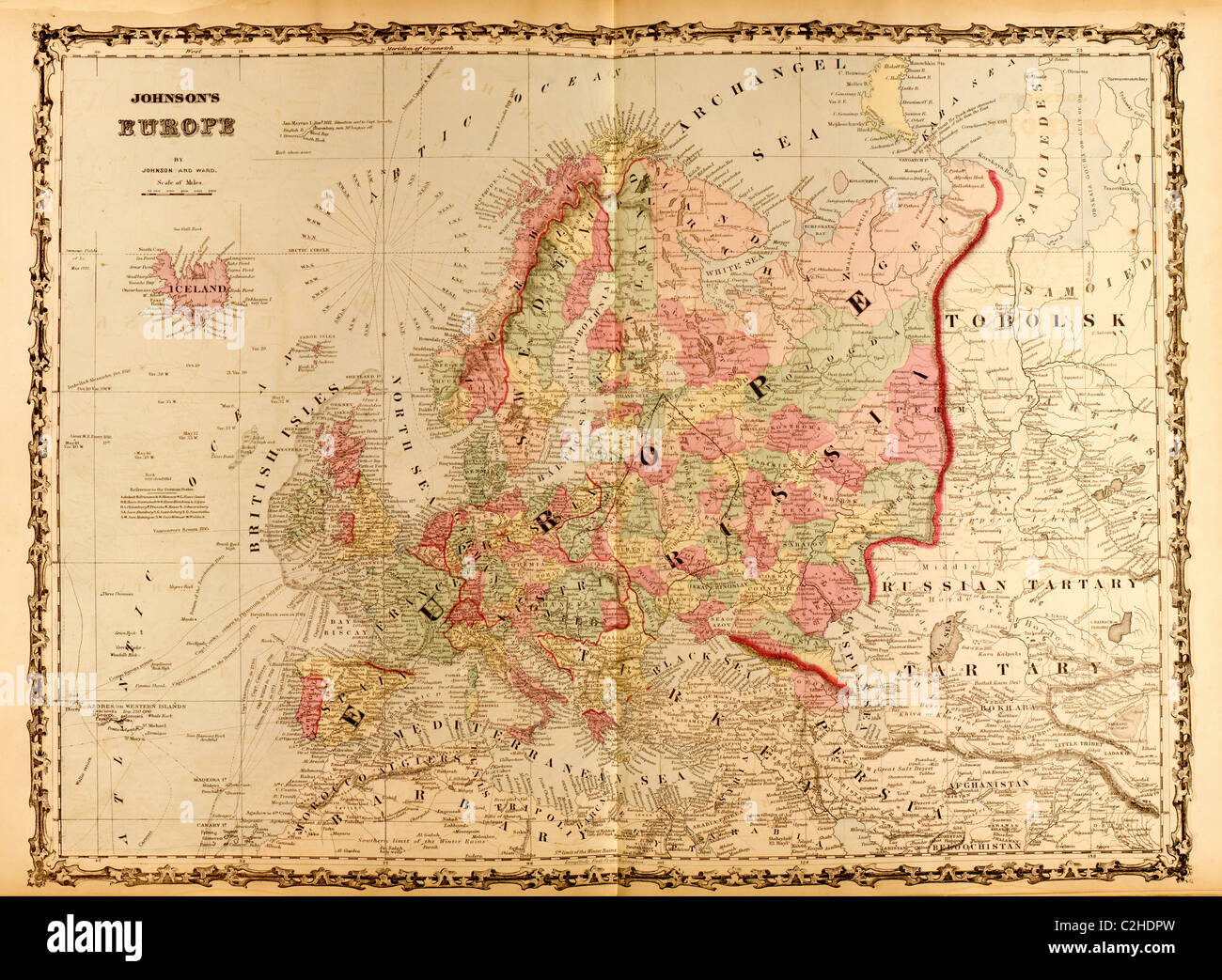 Europe Maps High Resolution Stock Photography and Images - Alamy