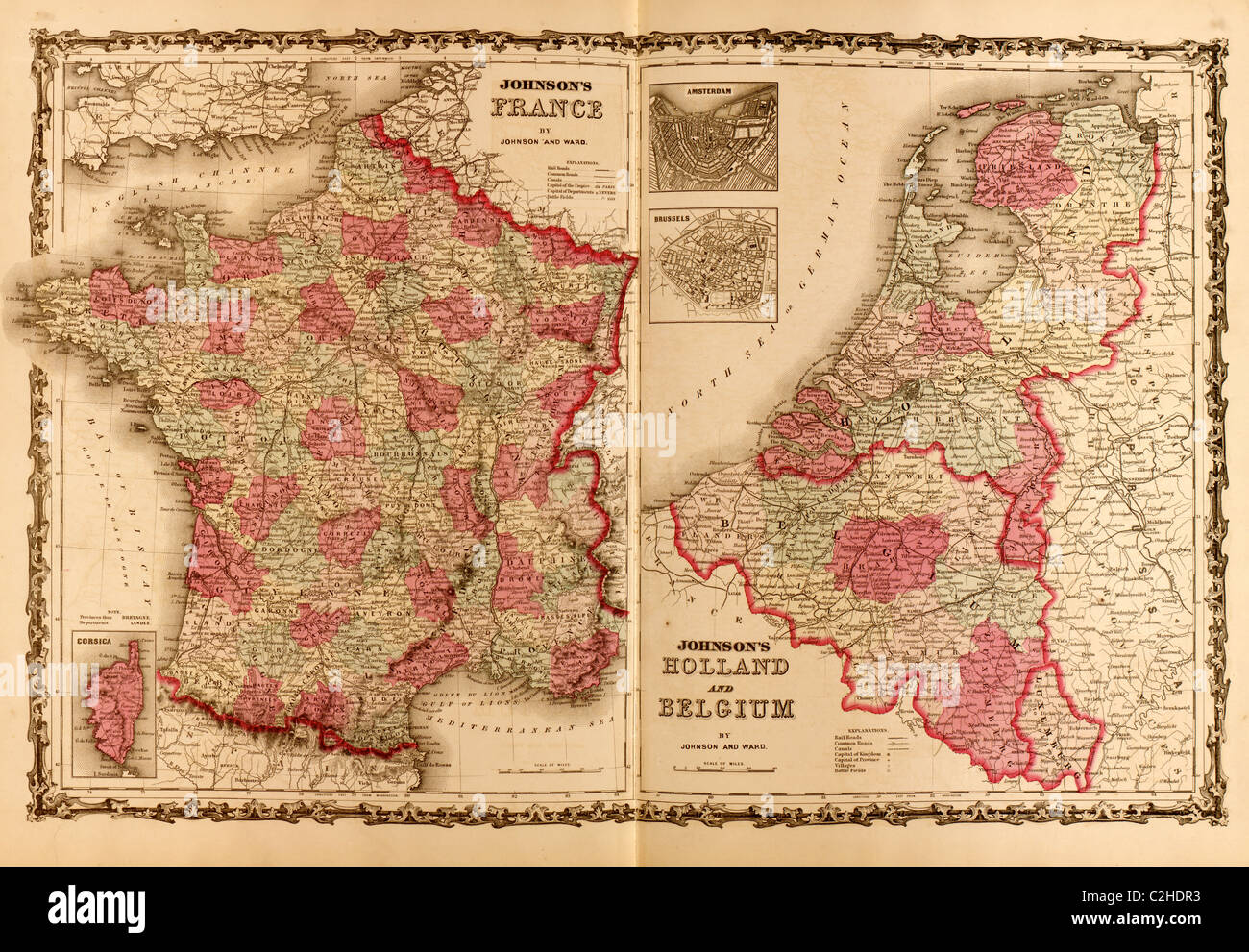 France Maps High Resolution Stock Photography and Images - Alamy