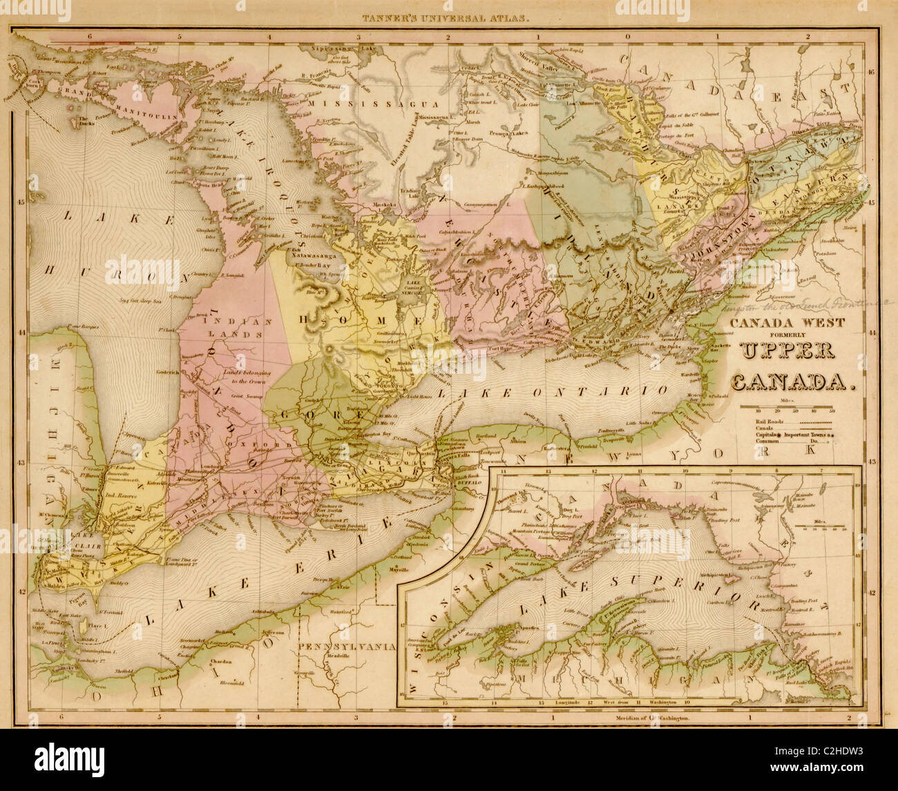 Maps of canada hi-res stock photography and images - Alamy