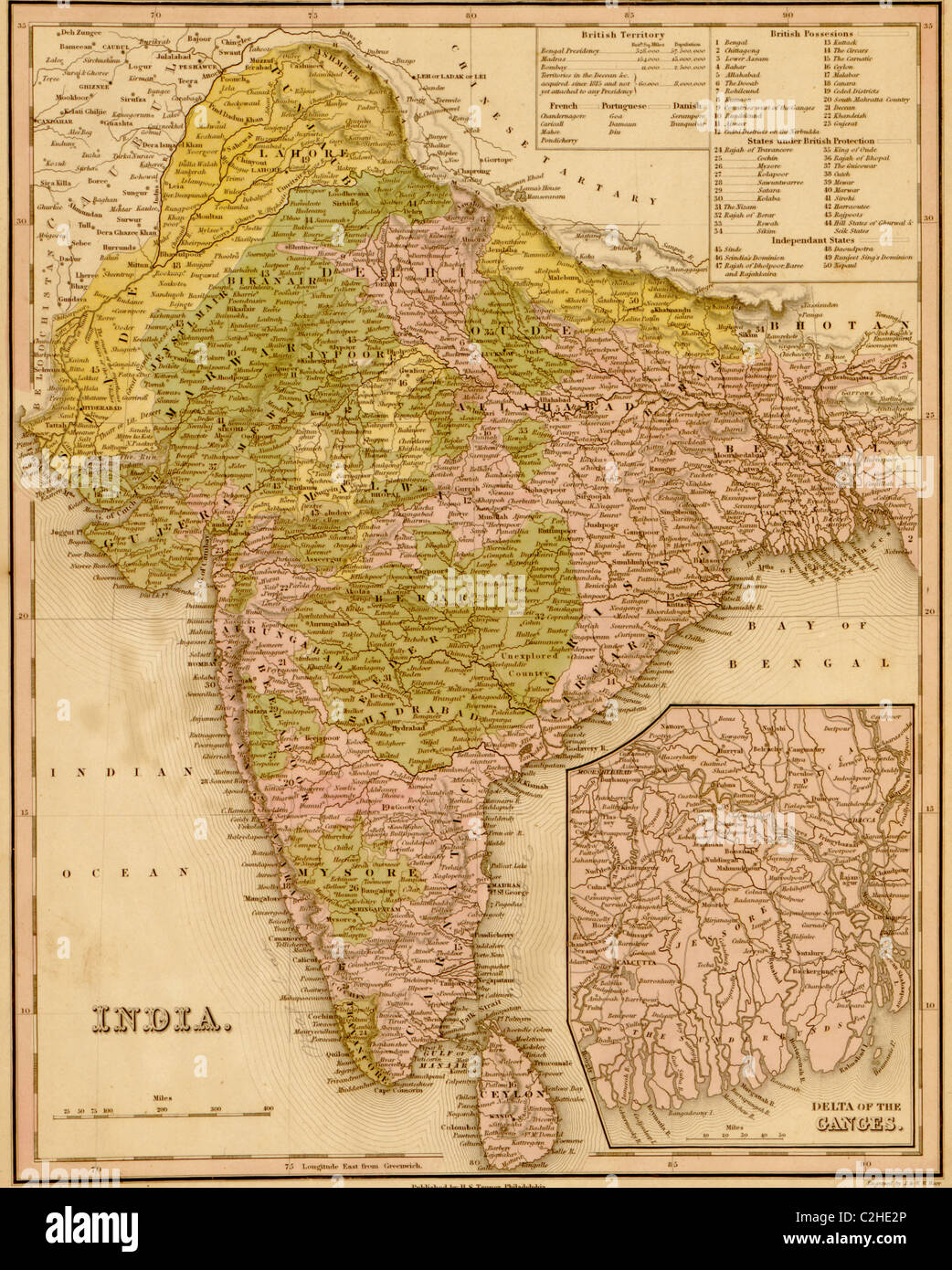 Maps of india hi-res stock photography and images - Alamy
